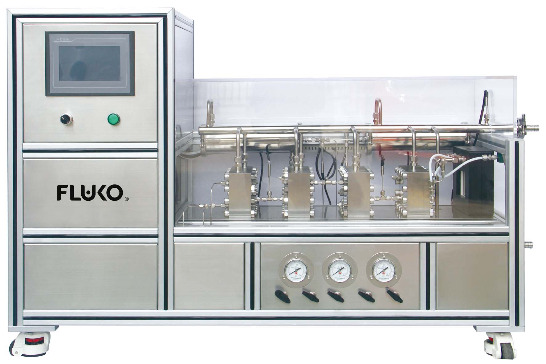 FT 微通道反应器-生产型设备-微通道反应器-Fluko弗鲁克分散混合设备